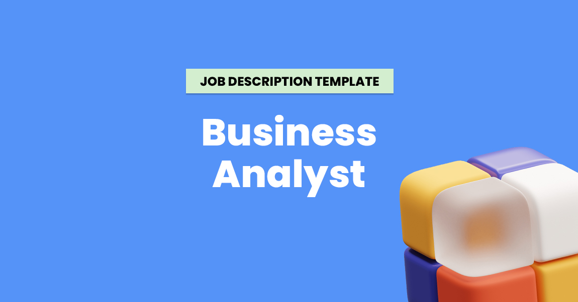 Business Analyst Job Description Omnes Group